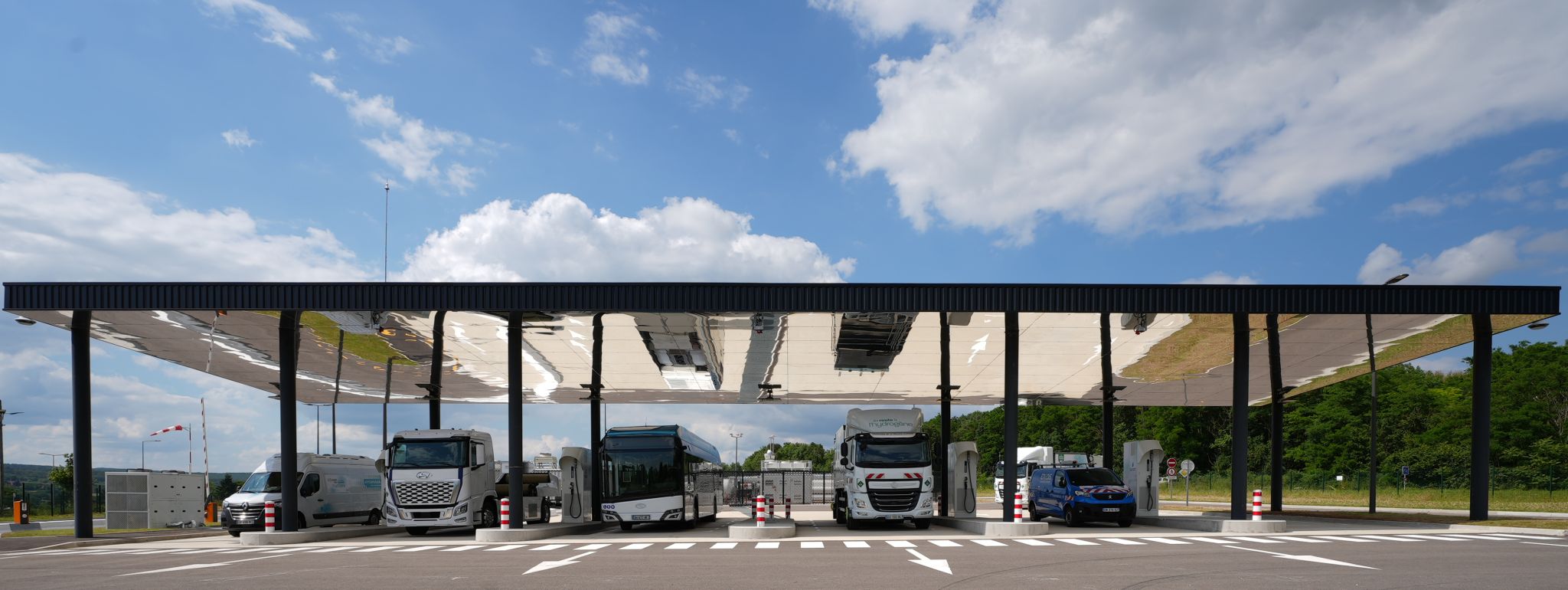 Inthy | Inauguration de la station hydrogène de Dijon